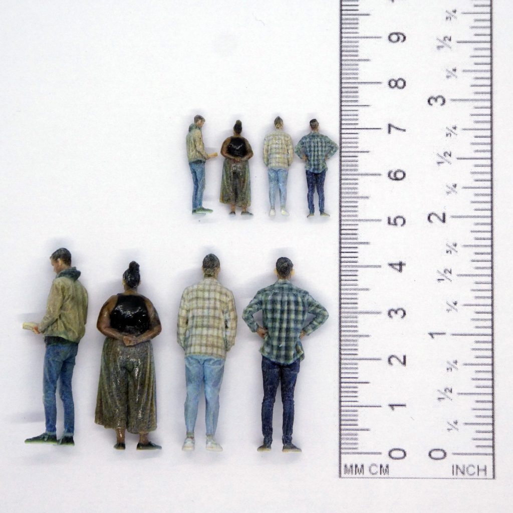 Scale Figures - Young Adults 1 - West Edge 3D