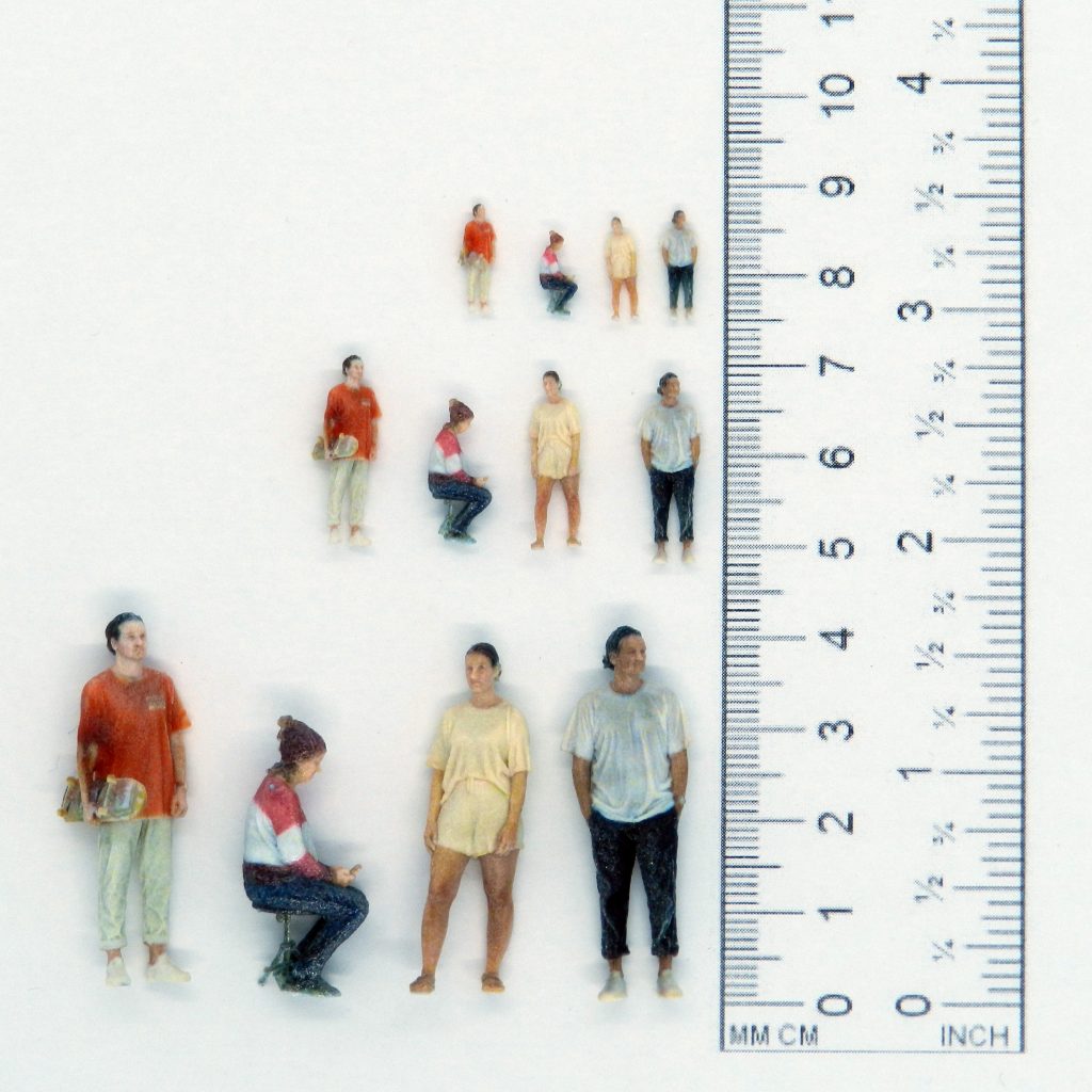 Scale Figures - Mixed People 1 - West Edge 3D