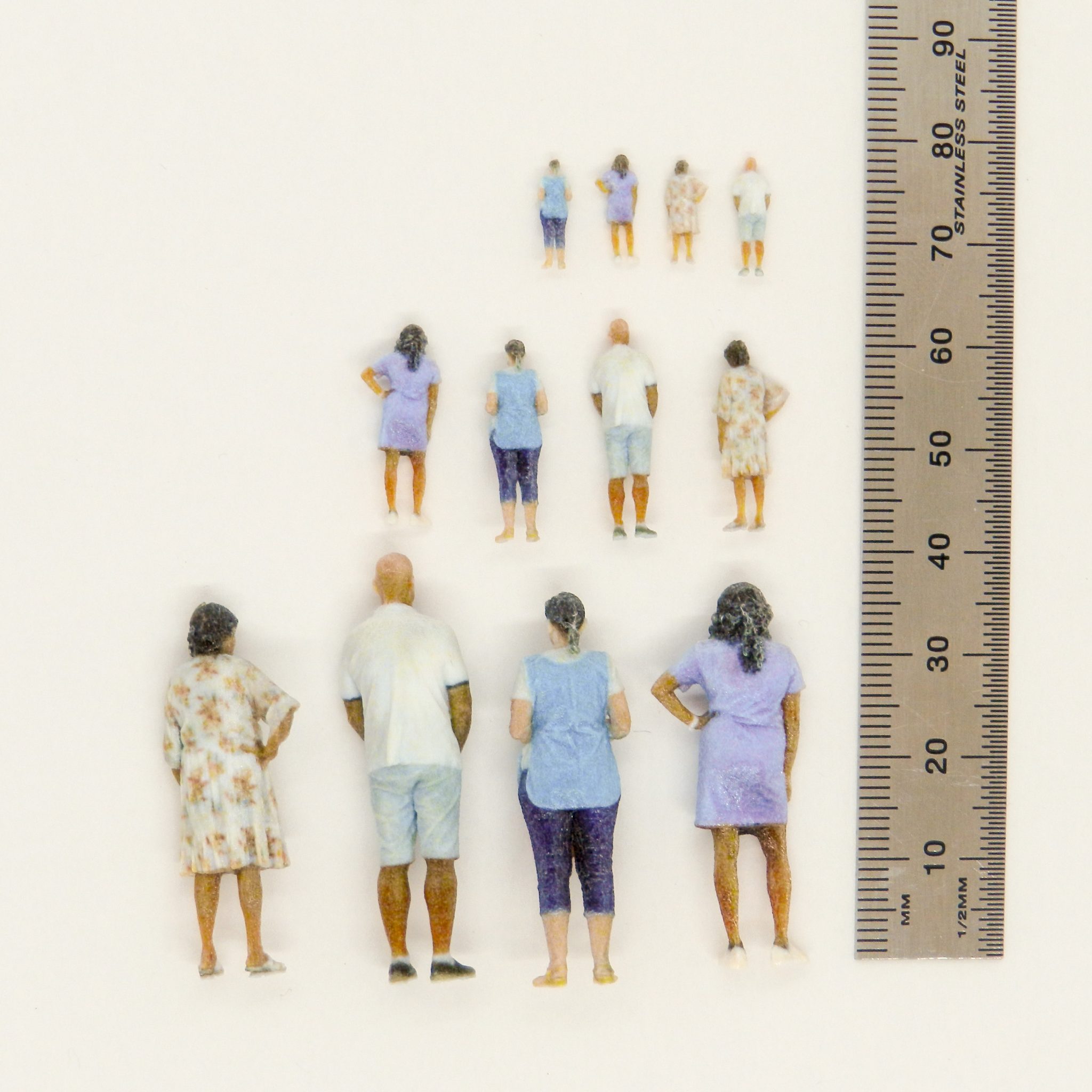Scale Figures - Mixed People 2 - West Edge 3D