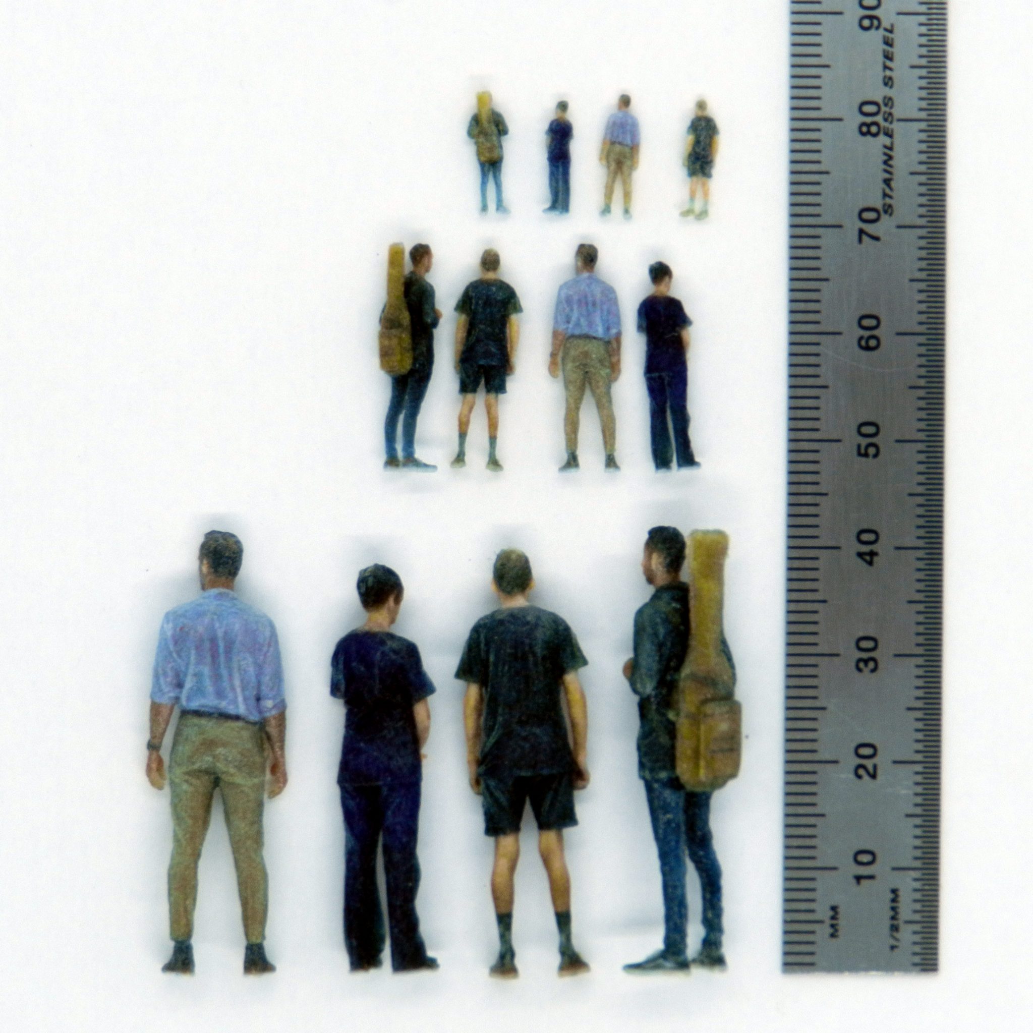Scale Figures - Mixed People 3 - West Edge 3D