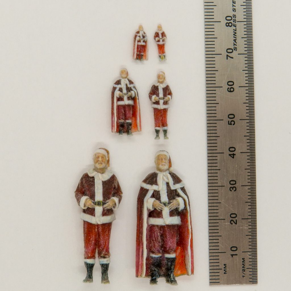 Scale Figures - Santa Claus/Father Christmas - West Edge 3D
