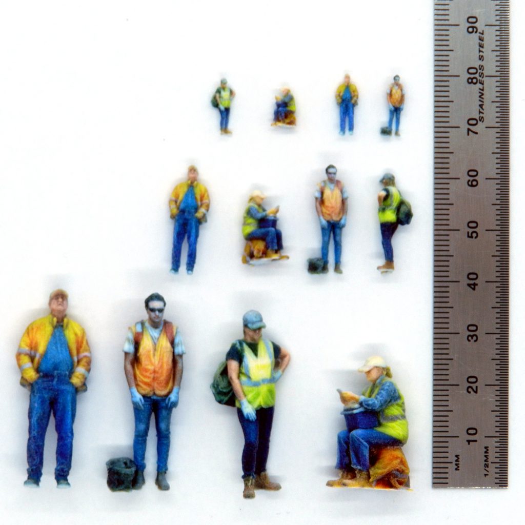 Scale Figures - American Loco Crew 1 - West Edge 3D
