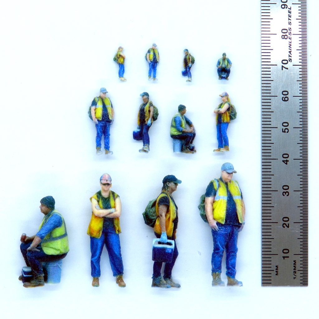 Scale Figures - West Edge 3D