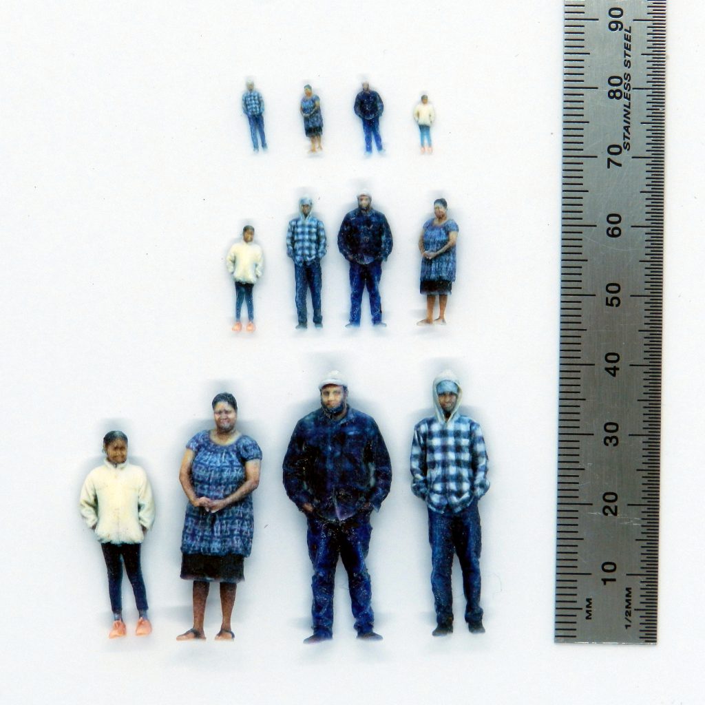 Scale Figures - Family Group 1 - West Edge 3D