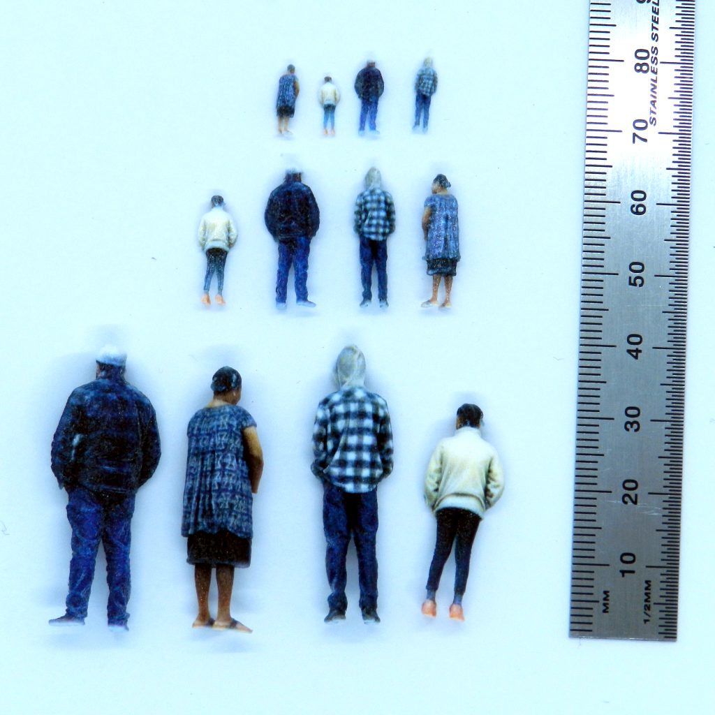 Scale Figures - Family Group 1 - West Edge 3D