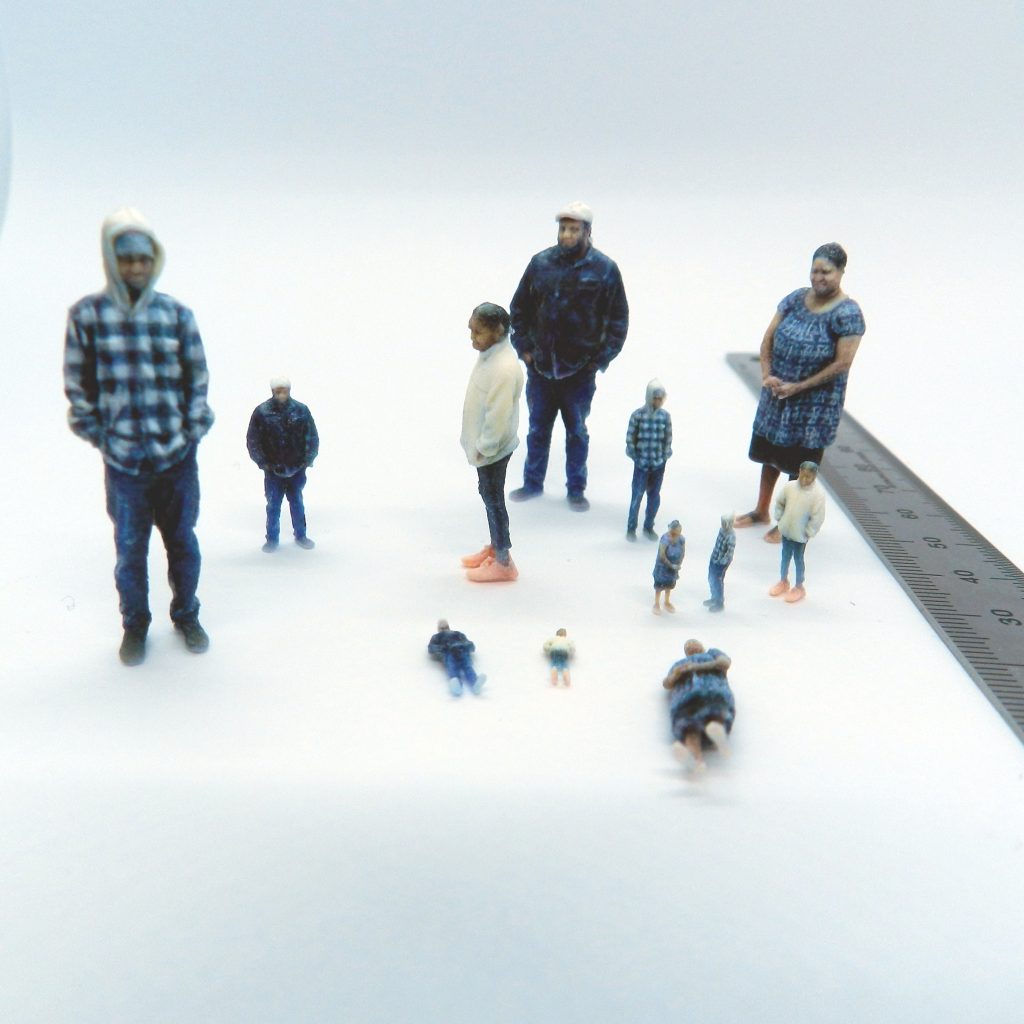 Scale Figures - Family Group 1 - West Edge 3D