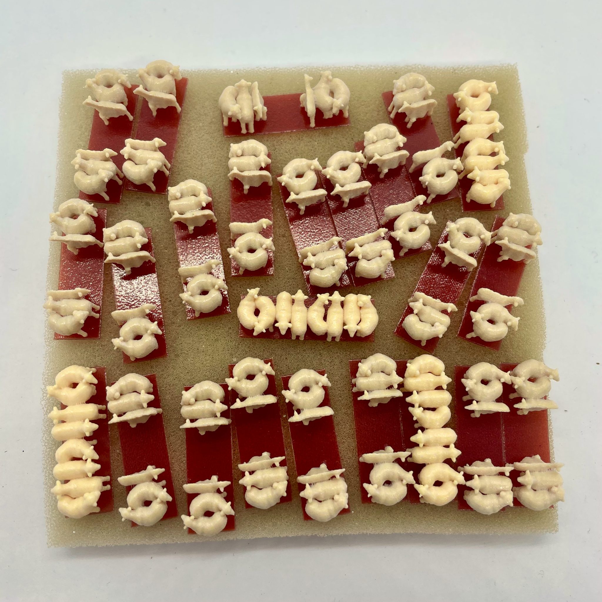 Scenery and Detail Items - One set of full-colour 3D-printed HO scale ...