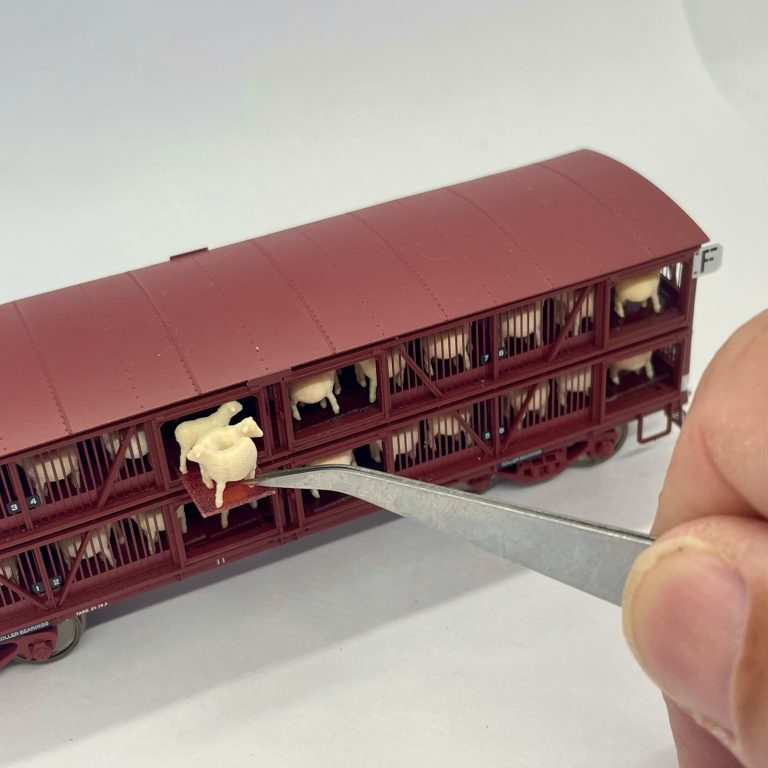 Scenery and Detail Items - One set of full-colour 3D-printed HO scale ...