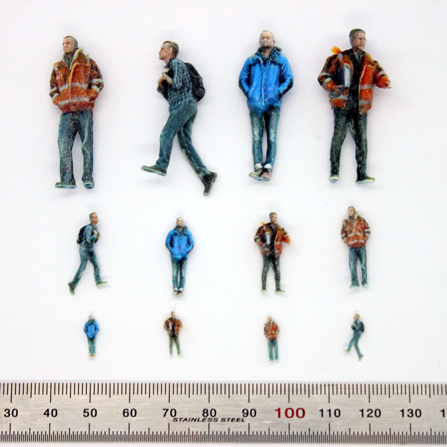 Scale Figures - Workers 1 - West Edge 3D