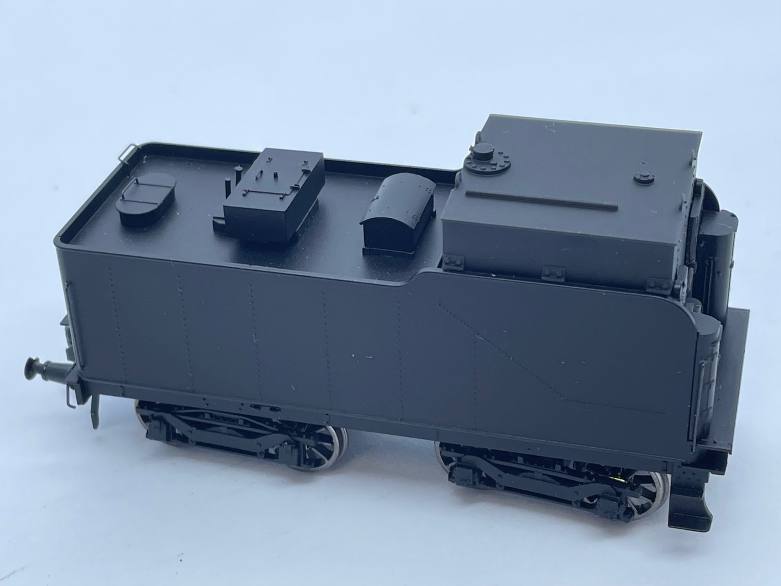 Scenery and Detail Items - One black 3D-printed square oil tank for ...